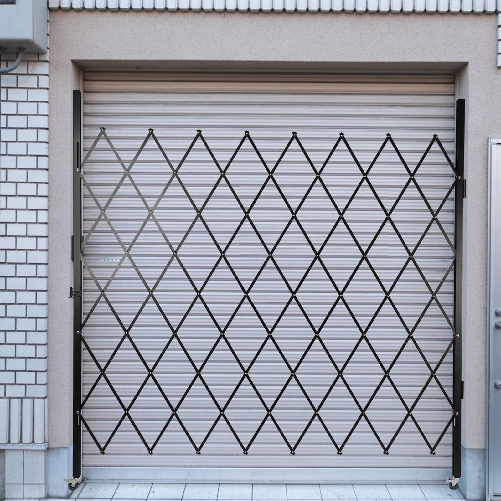 Fichiouy Folding Security Gate Retractable Gate with 360° Rolling ...