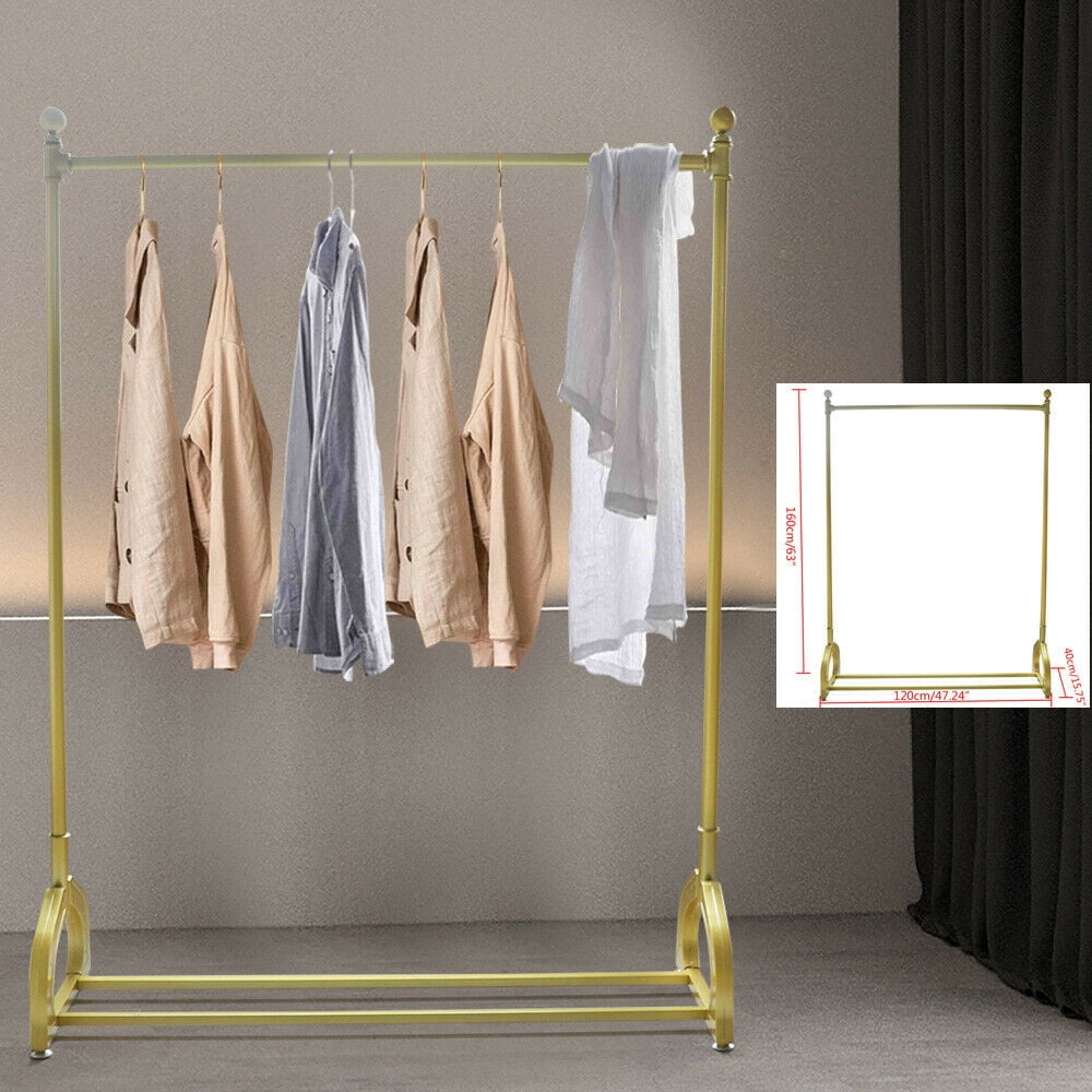 Fichiouy Garment Rack Wedding Dress Display Stand Floor Hanger Storage ...