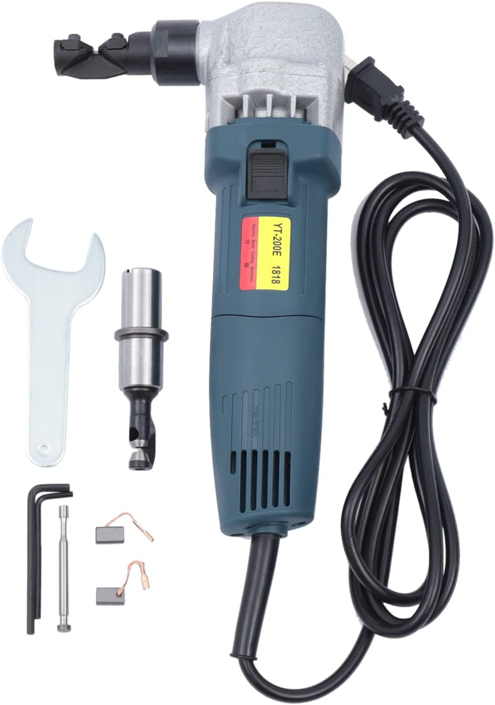 Fichiouy Metal Cutter Tool Electric Sheet Metal Nibbler Metal Sheets ...