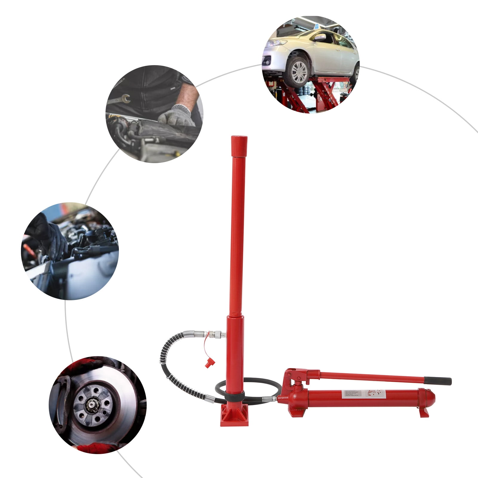 Fichiouy Porta Power Hydraulic Jack Auto Body Frame Repair Kit with ...