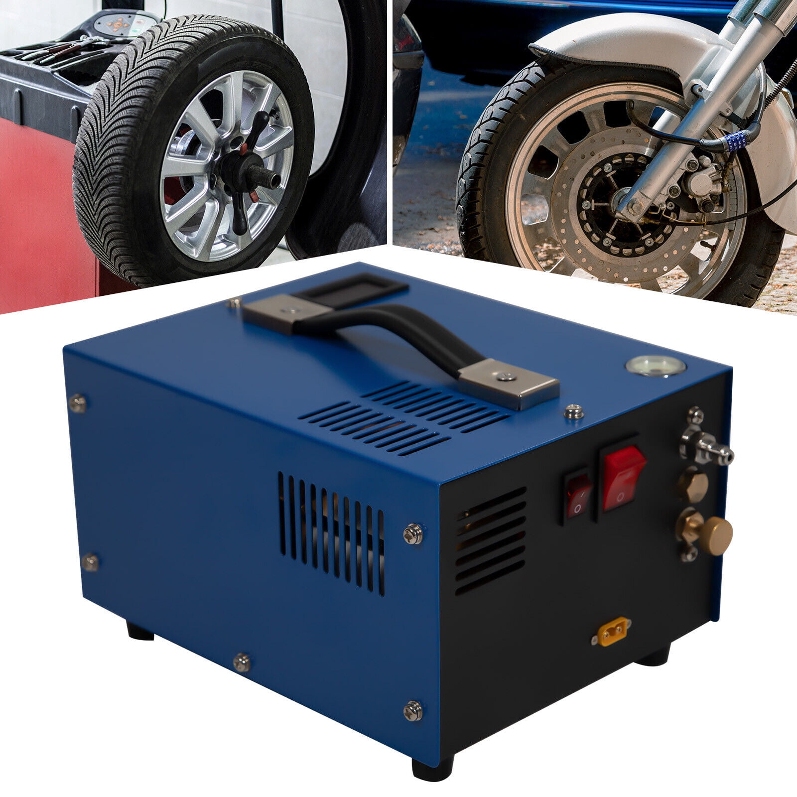 Fichiouy Portable 4500 PSI Air Compressor 30Mpa for PCP Rifle/Pistol ...