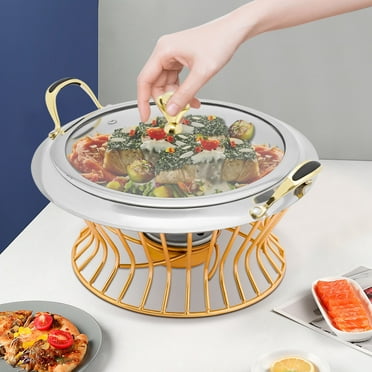 25 Pc Disposable Aluminum Chafing Dish Buffet Party Set WITH HANDY ...