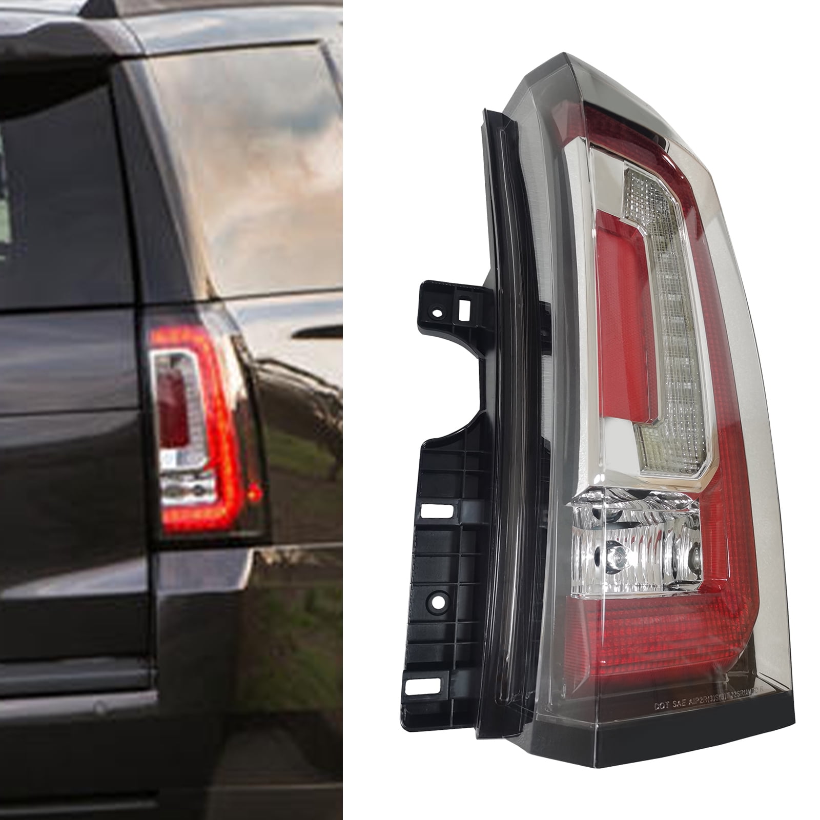 Fichiouy Tail Light for 2015-2020 GMC Yukon XL LED Right Rear Tail ...
