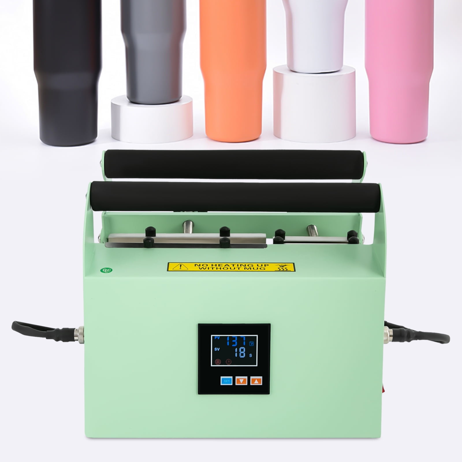 Fichiouy Mug Tumbler Heat Press Machine Tumbler Press for 40oz ...