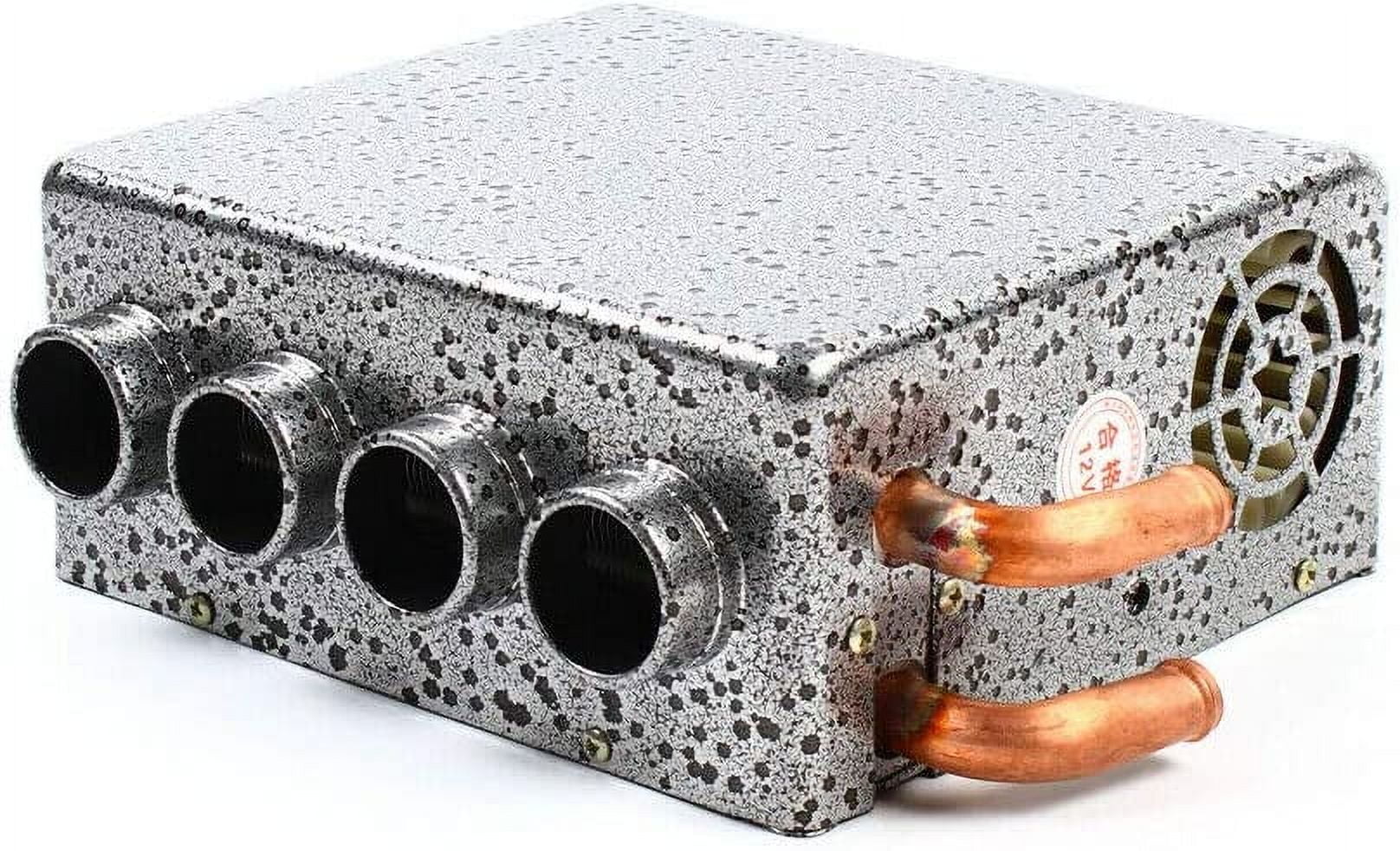 Fichiouy Under dash heater 12V 4 Ports Universal Auxiliary Heater Under ...