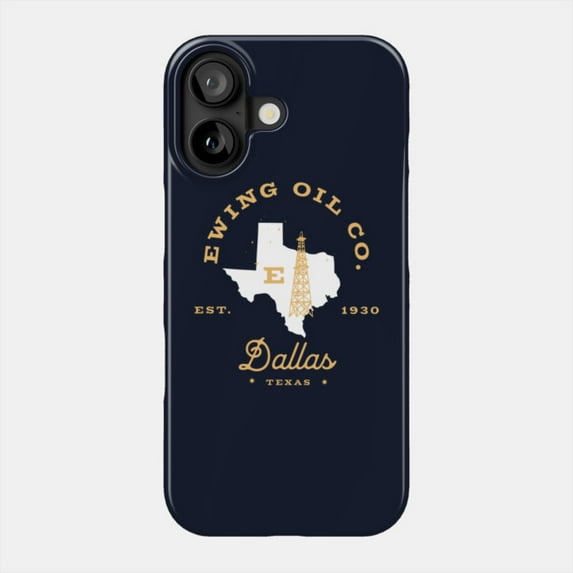 Fictional Texas Oil Company from a Classic 80s TV Show Case for iPhone ...