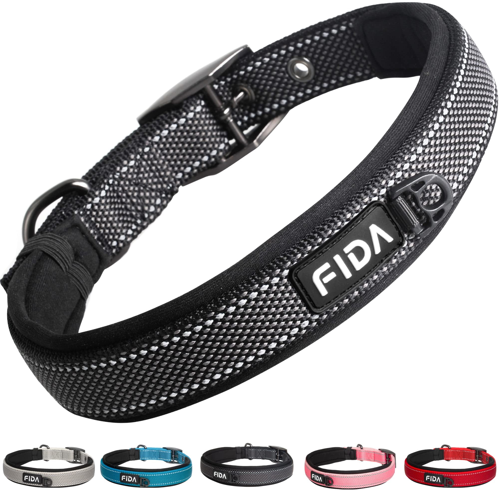 Fida Heavy Duty Dog MZF22 Collar, Ultra Comfortable Soft Neoprene ...