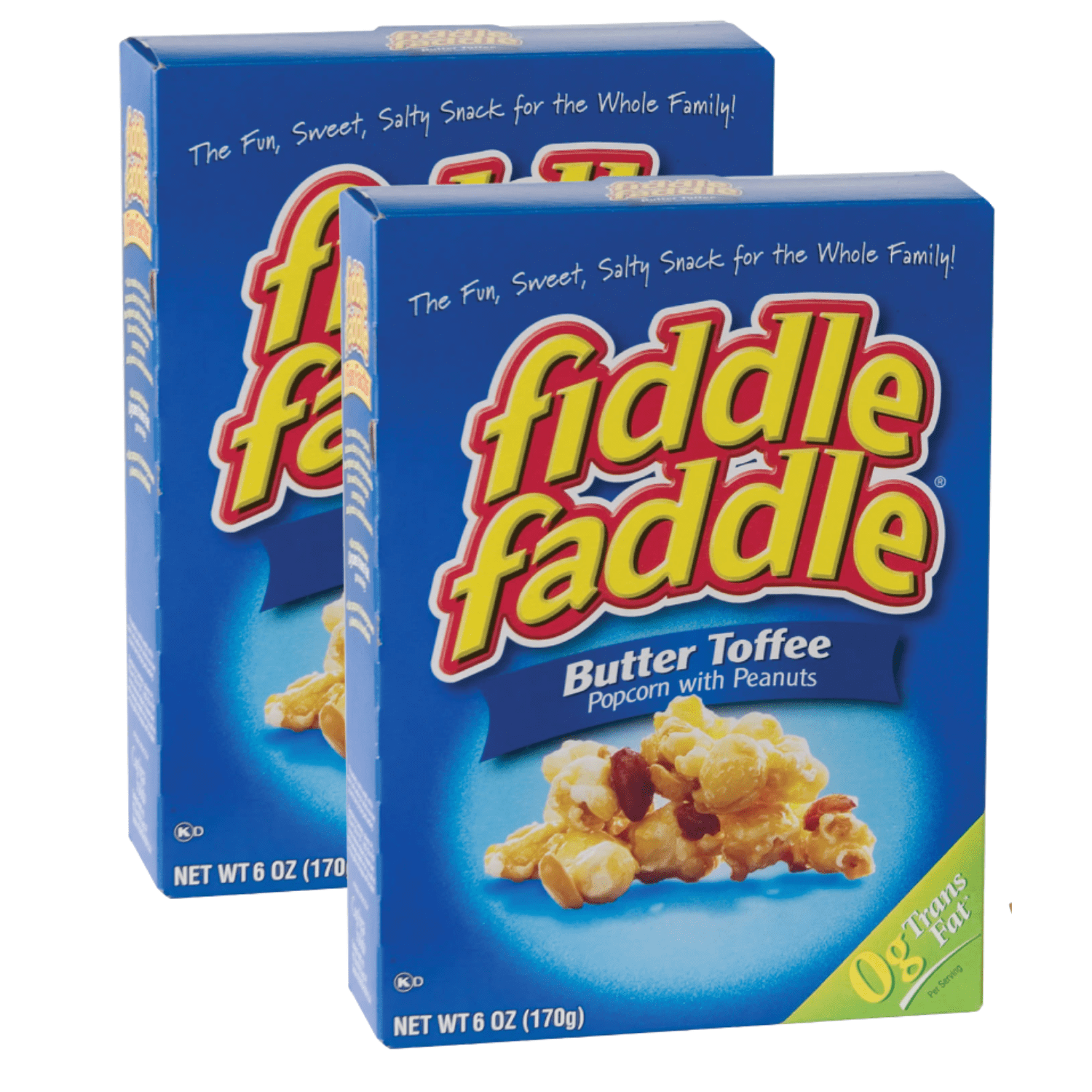 Fiddle Faddle Butter Toffee Popcorn with Peanuts, 6-oz. Boxes ...