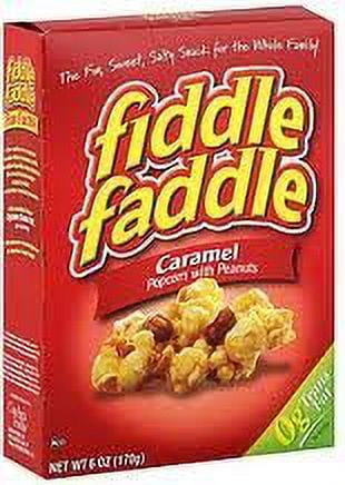 Fiddle TMH1 Faddle Butter Toffee Popcorn With Peanuts, 6 Oz (Pack of 2 ...