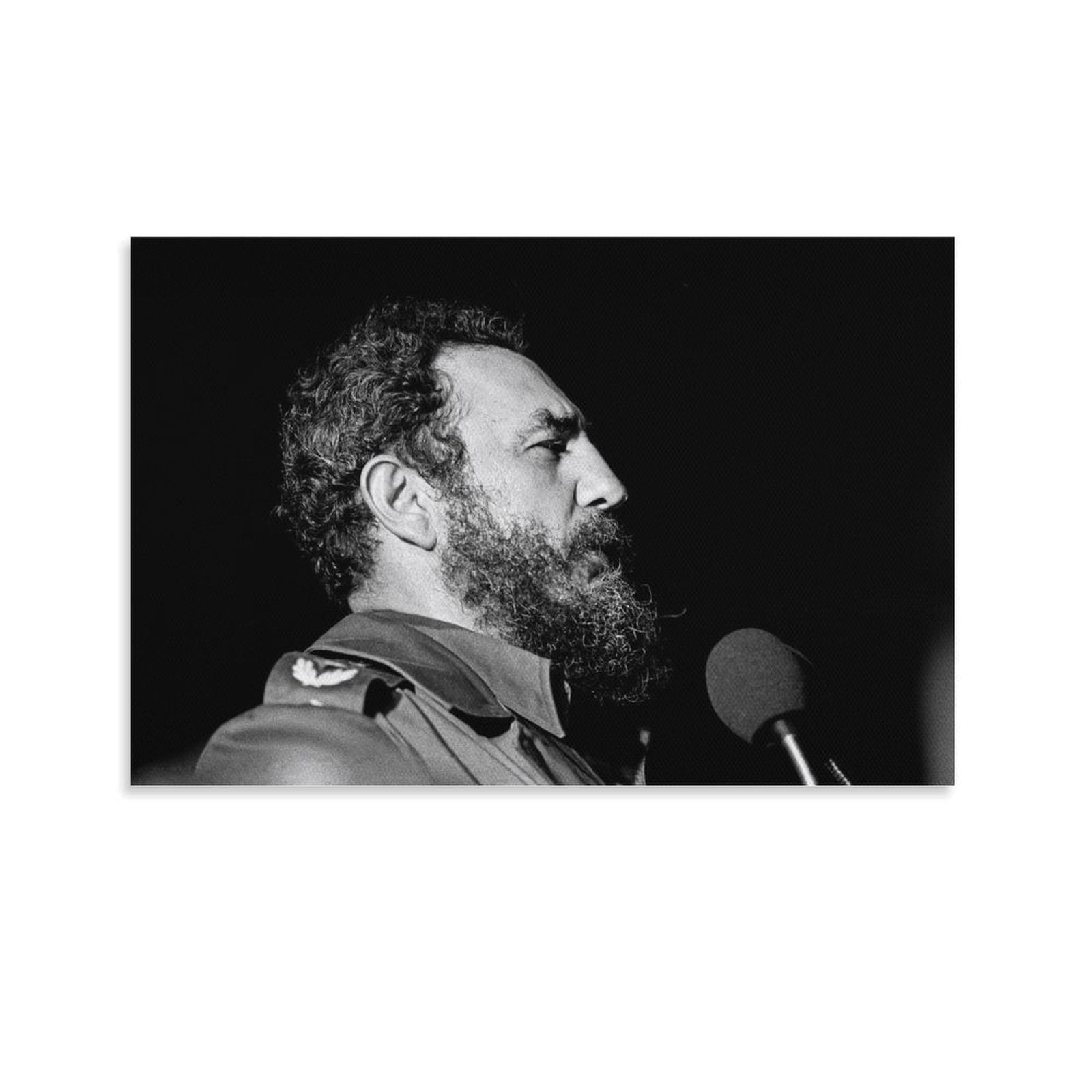 Fidel Castro Poster Print Photo Art Painting Canvas Poster Home ...