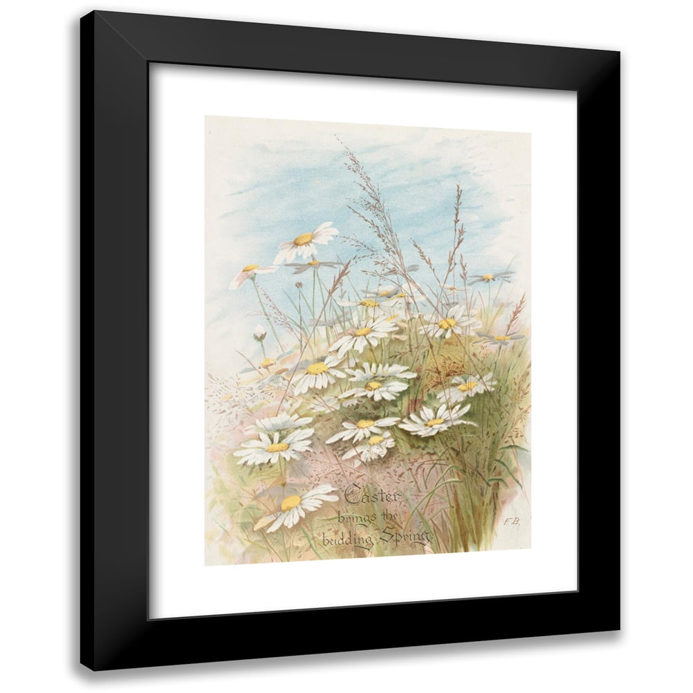 Fidelia Bridges 11x14 Black Modern Framed Museum Art Print Titled ...