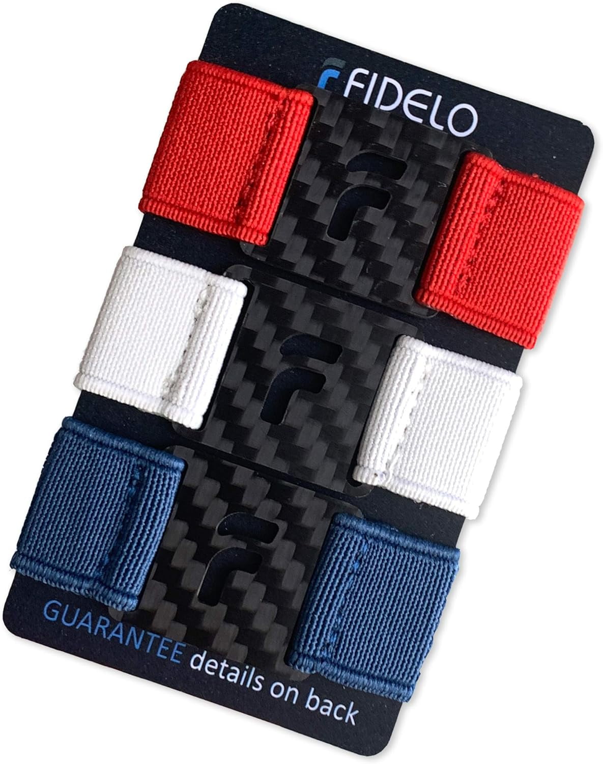 Fidelo 3 Bands - Red + White + Blue for Aluminum Wallet - RFID Card ...