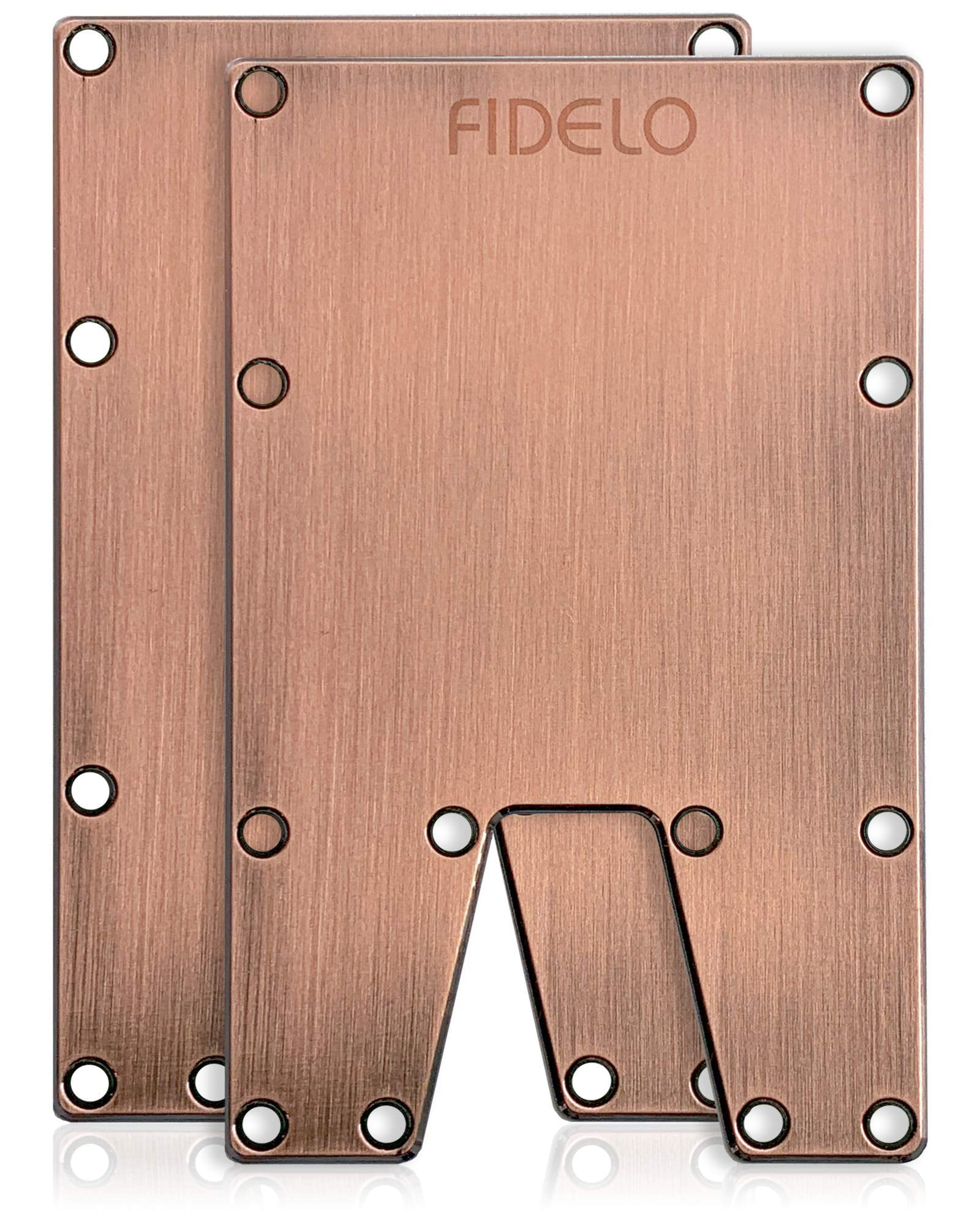 Fidelo ECLIPSE Minimalist Wallet Faceplates Slim Wallet Credit Card ...