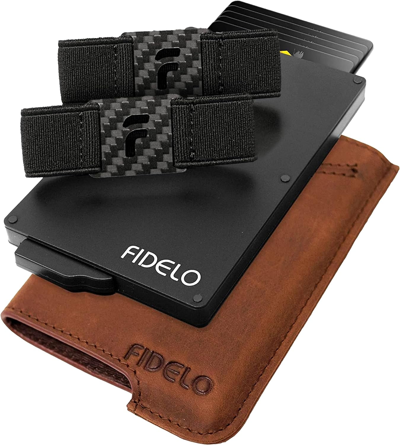 Fidelo Men's Wallet - California Khaki, RFID Blocking Pop-up, 6063 Alum ...