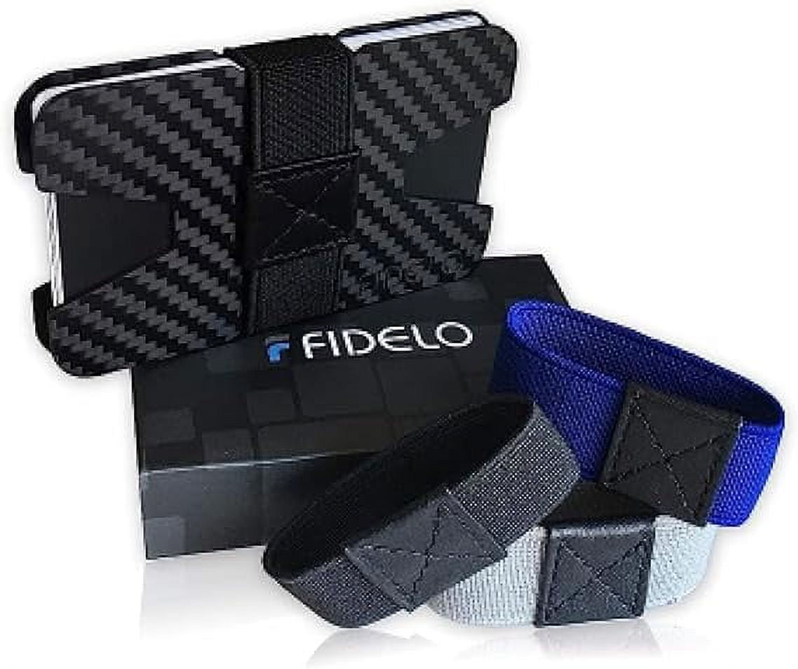 Fidelo Minimalist Original Carbon Fiber Wallet - RFID Blocking Credit ...