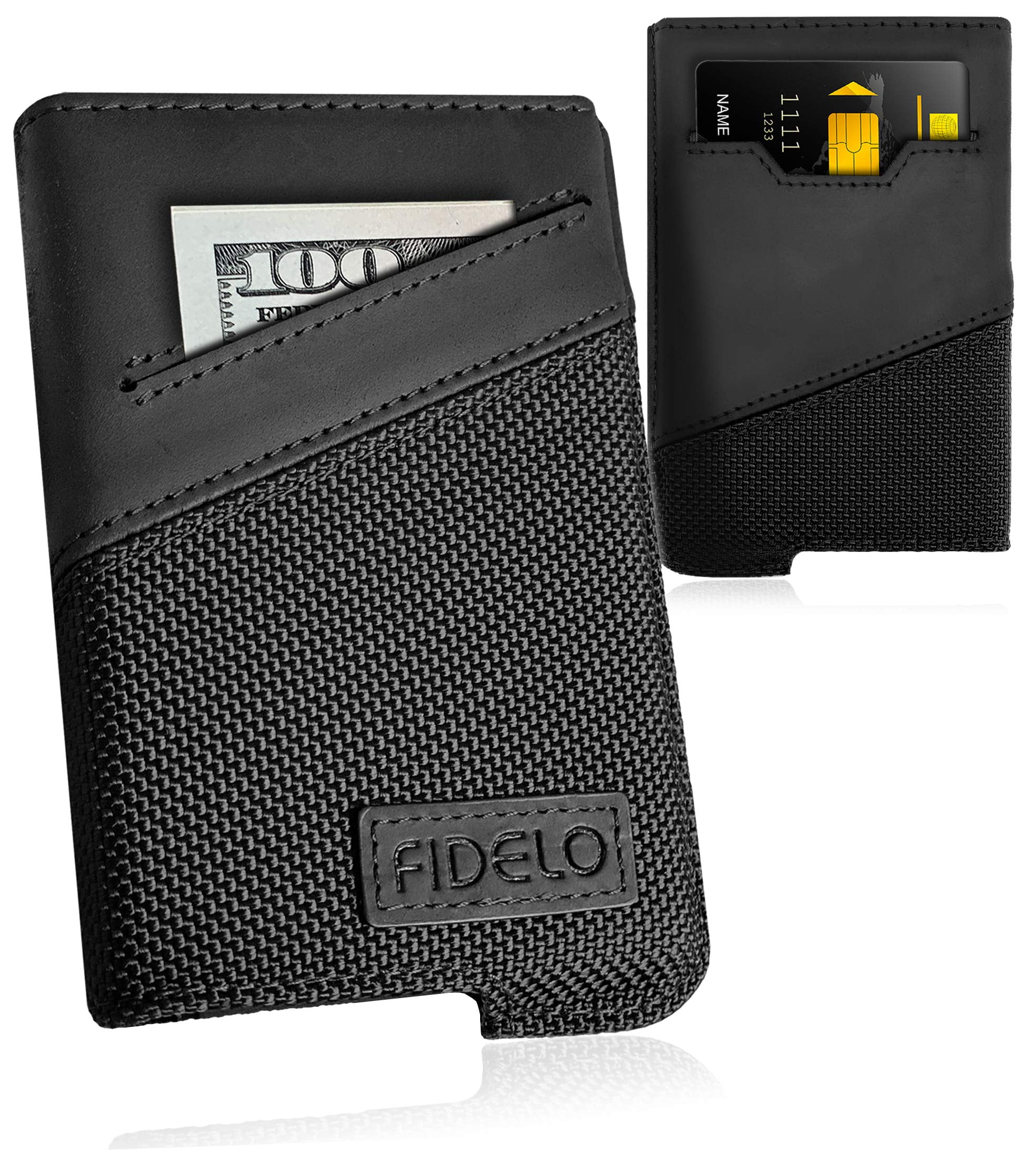 Fidelo Leather Case For Carbon Fiber/Aluminum pop up wallet - Crazy ...