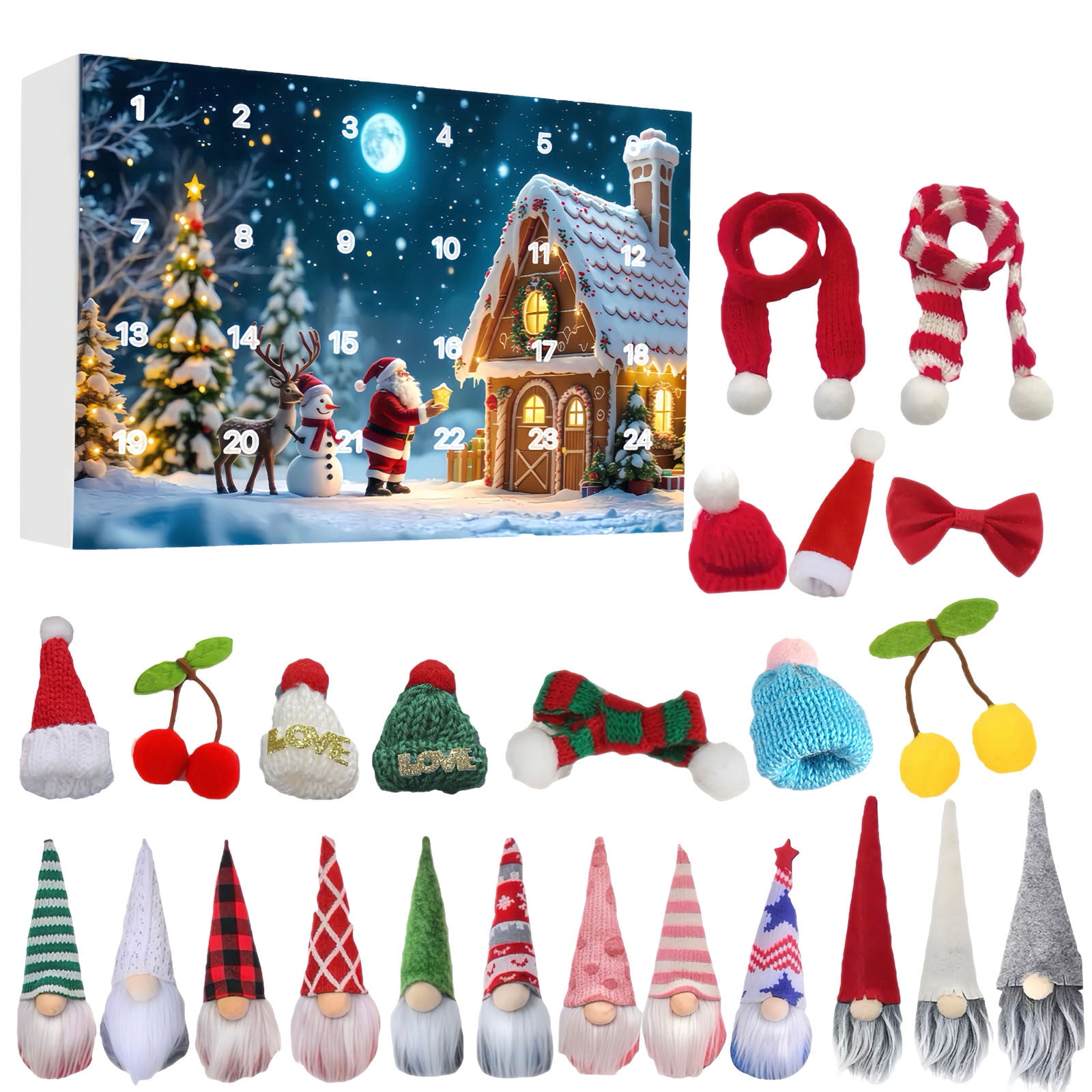 Fidget Advent Calendar 2025 for Kids, 24 Days Holiday Countdown Advent ...