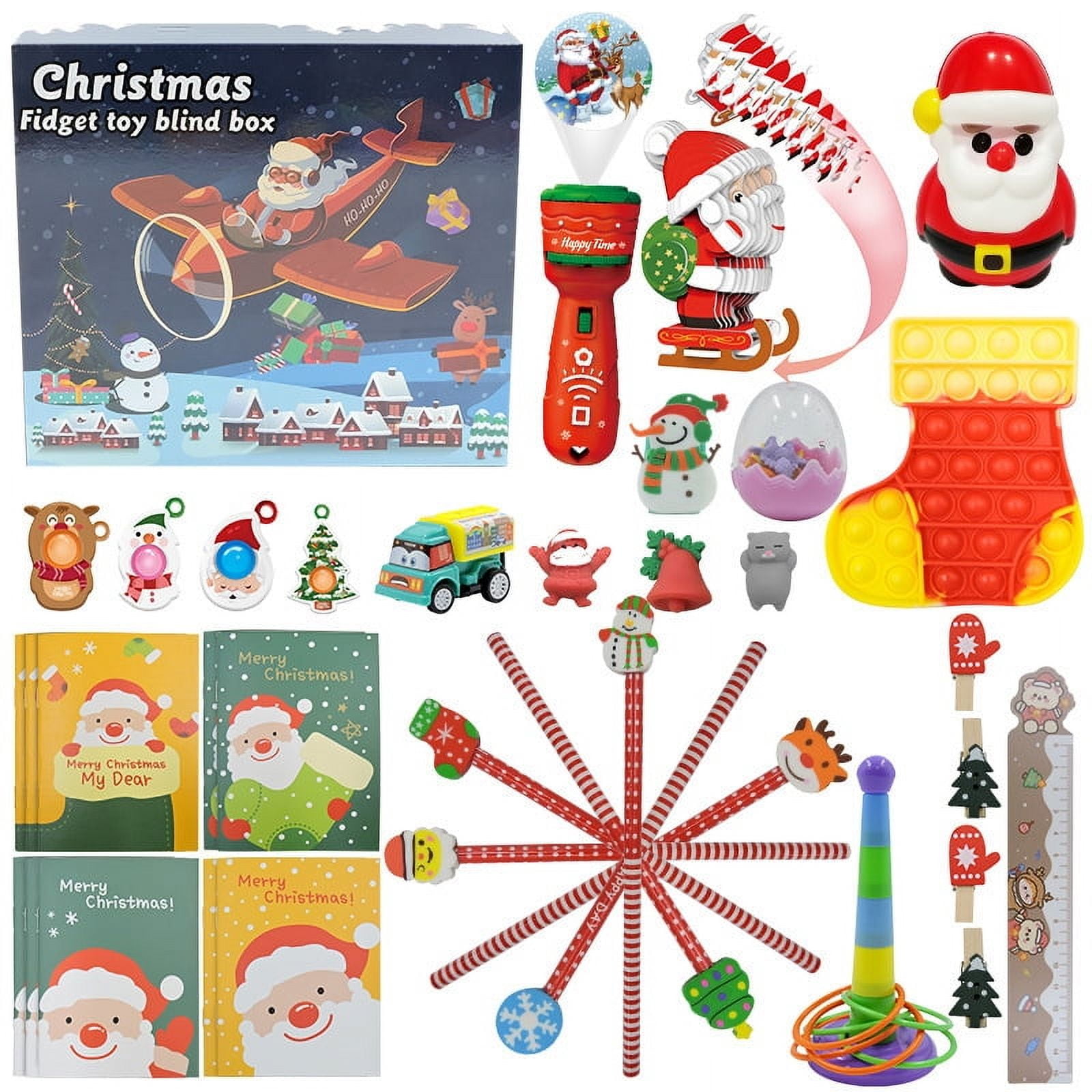 Fidget Advent Calendar, Fun and Exciting Countdown for Kids Sensory ...