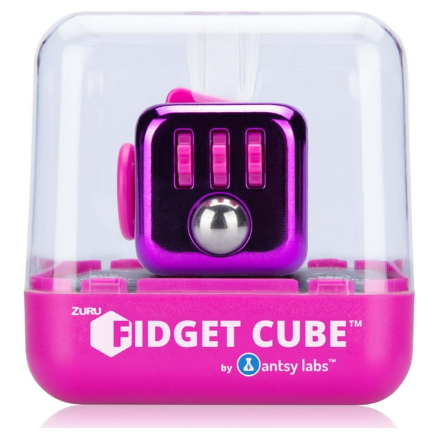 Fidget Cube by Antsy Labs Series 3 Pink/Black- Fidget Toy Ideal for ...