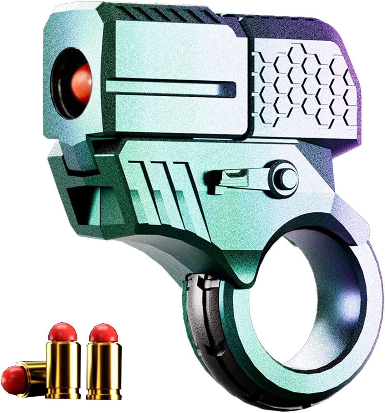 Fidget Gun Toy, EDC Fidget Toy, EDC Alloy Fingertip Toy Pistol, Adult ...