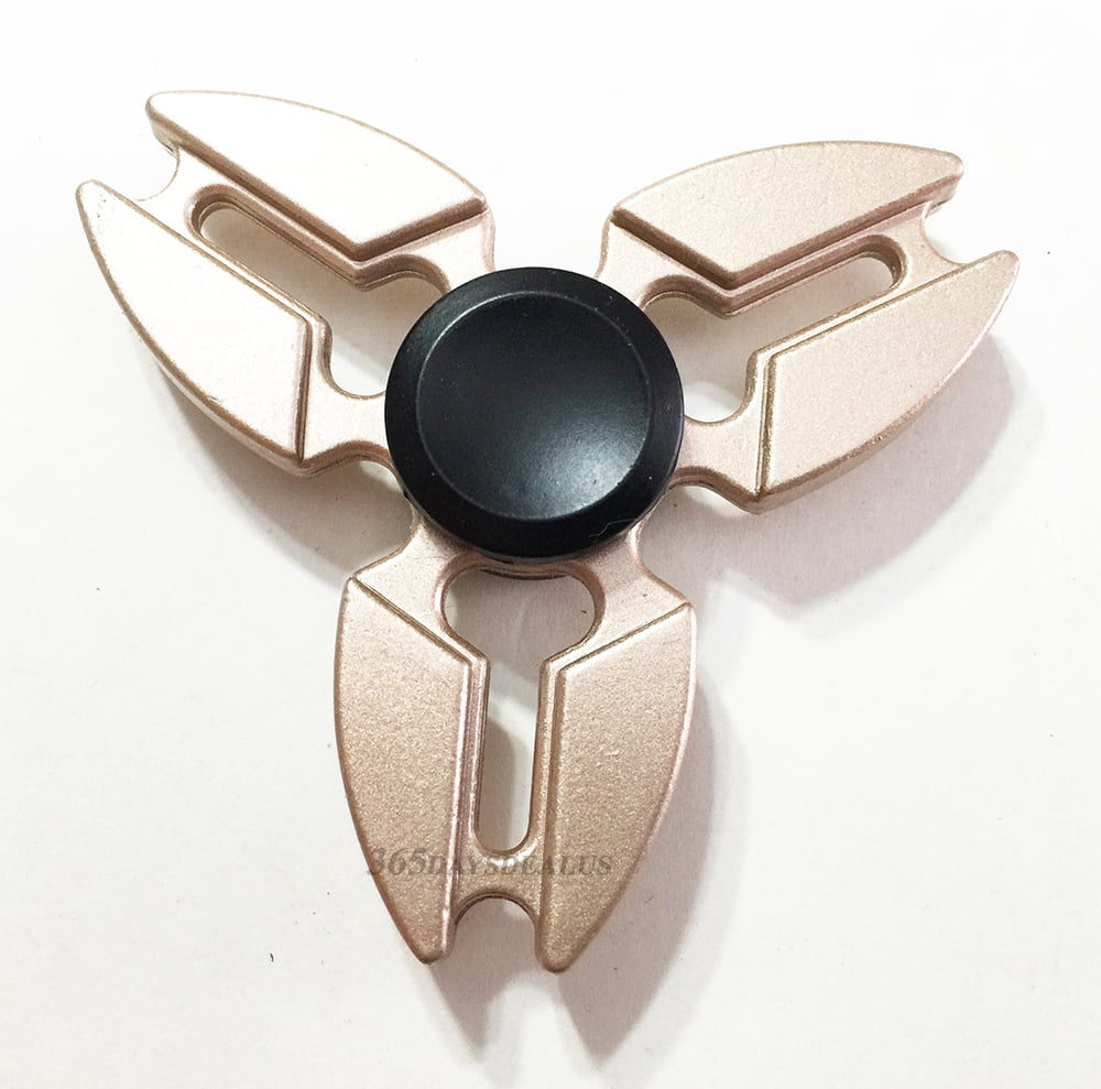 Fidget Hand Spinner Triangle Torqbar Metal Finger Toy EDC Focus ADHD ...