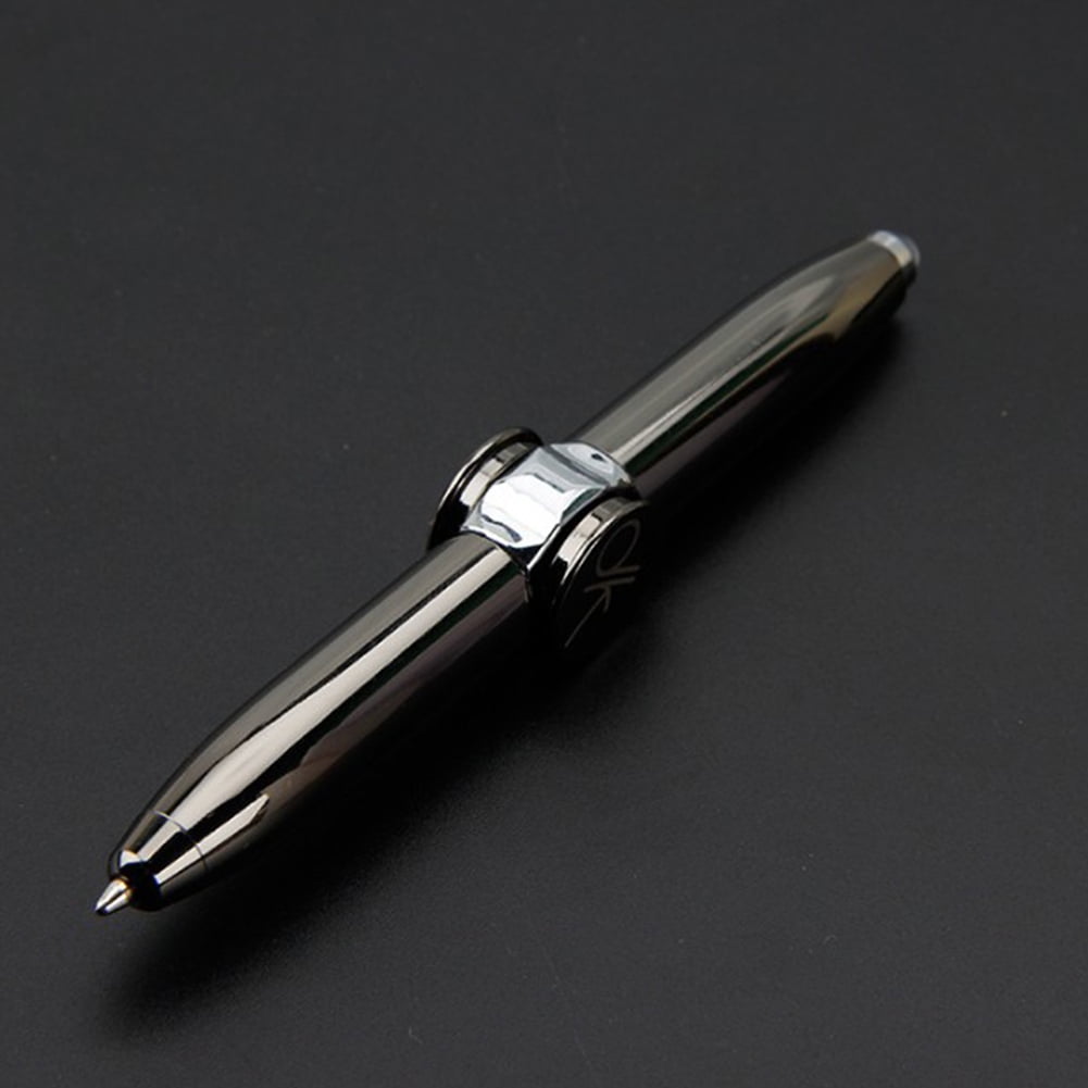 Fidget Hand Spinning Pen with LED Light Spinner Toys Ballpoint Pen Gift ...