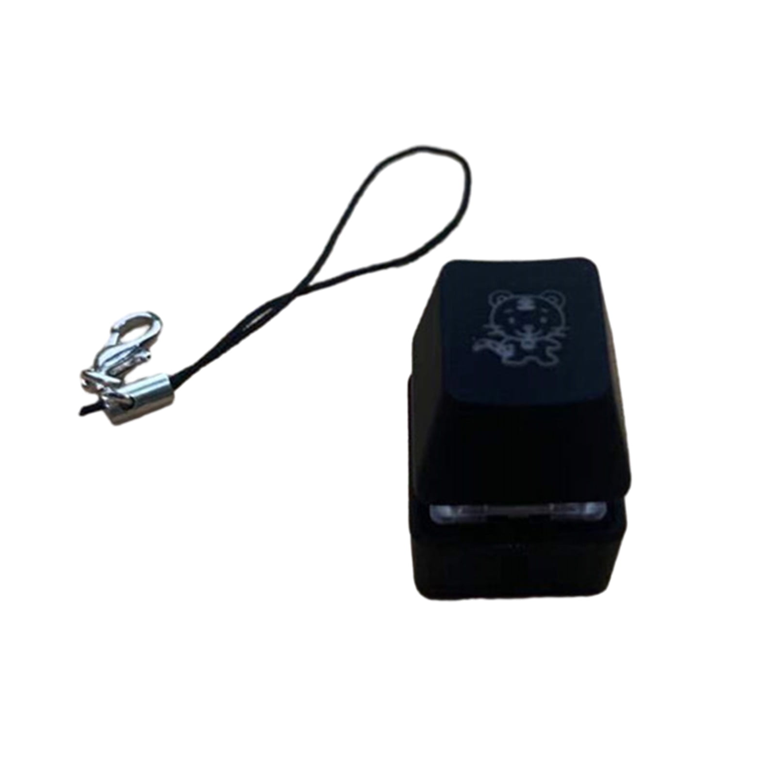 Fidget Keycap Toy - Colorful LED Light, Pocket-sized Finger Button ...