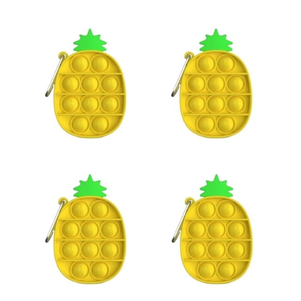 Fidget Keychain Pop Push it Keychain Fidget Toy Party Favors for Kids ...