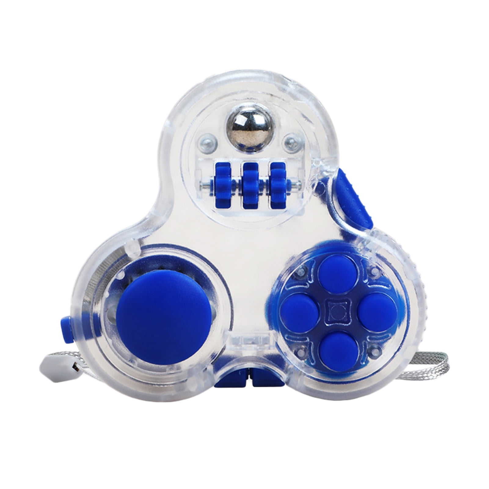 Fidget Pad Toys Stress Relief Vibrant Color Finger Flexibility Hand Toys Fidget Pad for Relax ...