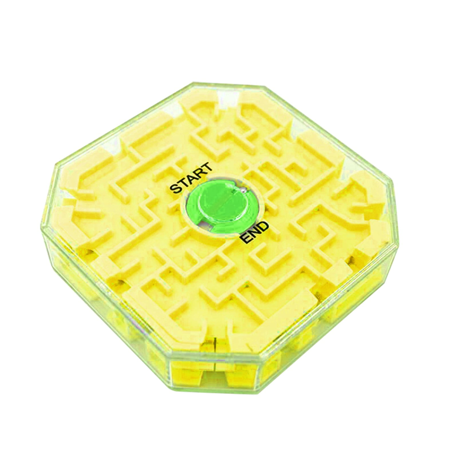 Fidget Puzzle Cube, 3D Brain Teaser Puzzle Games, 6-Sided Handheld Maze ...