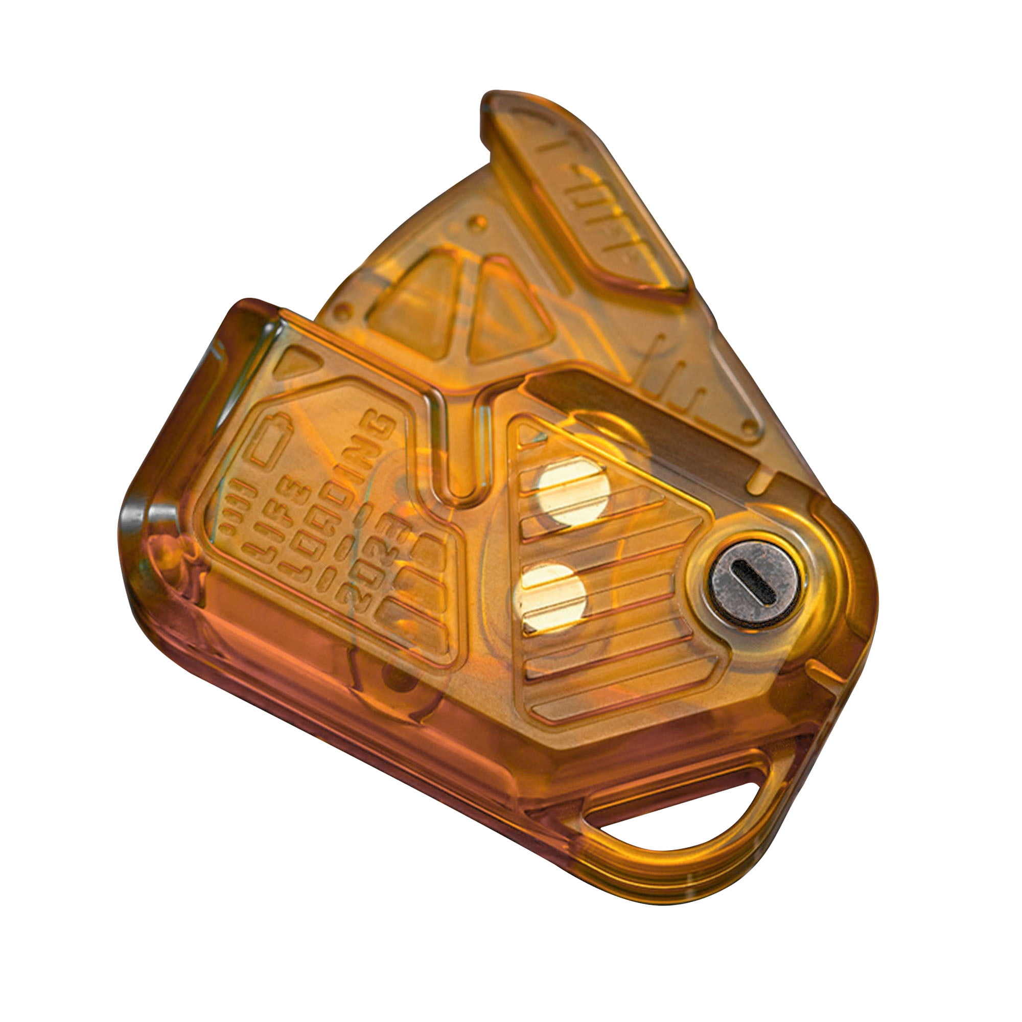 Fidget Slider Zero One EDC POP Fidget Haptic Coin Decompression Toys for Adults (PEI, Yellow ...