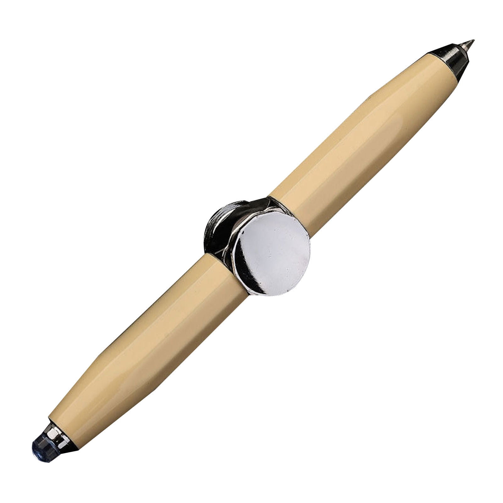 Fidget Spinner Pen with LED Light Writable Spinning Pen Metal Ballpoint ...