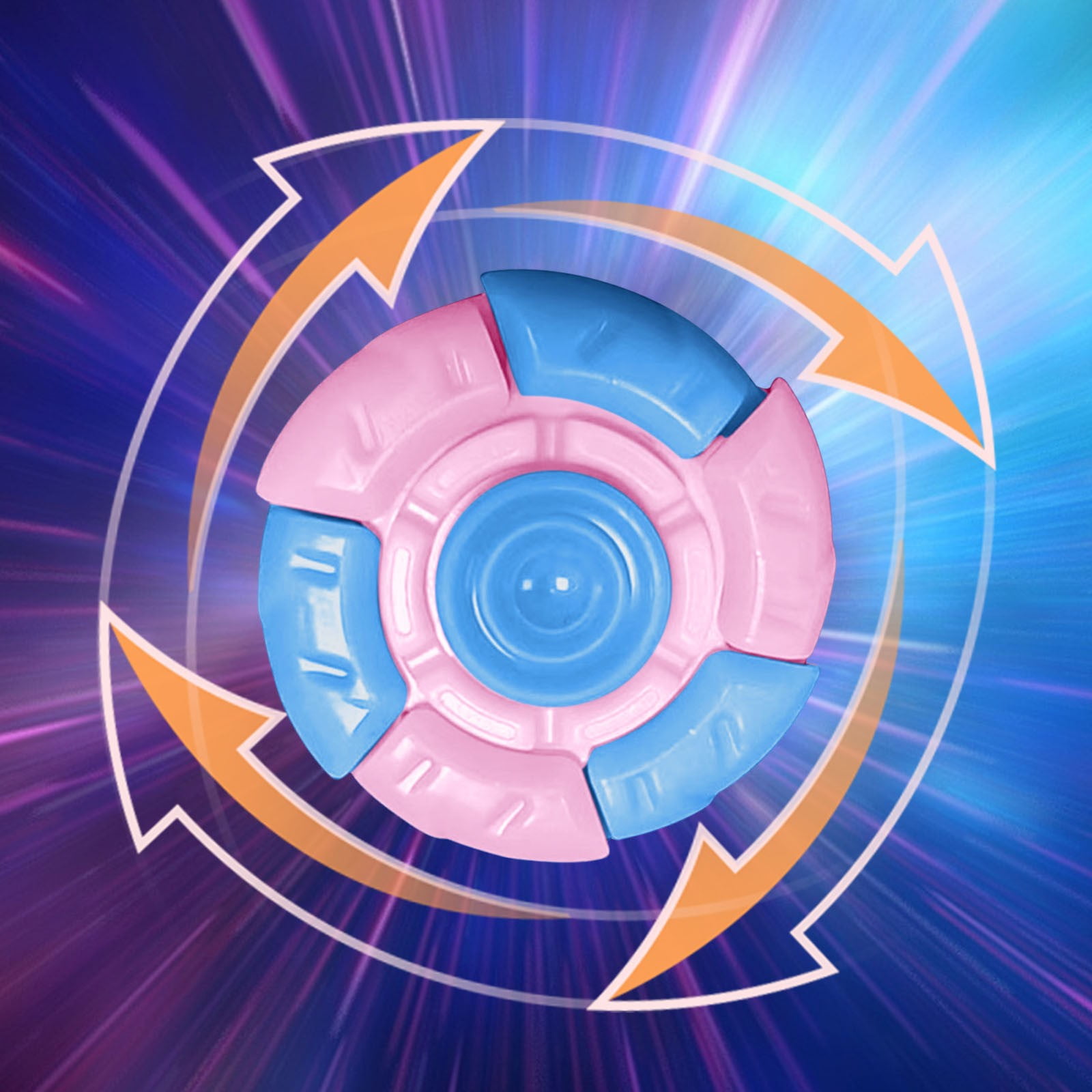 Fidget Spinner Stress Relief Toy | Portable ABS Plastic Spinner ...