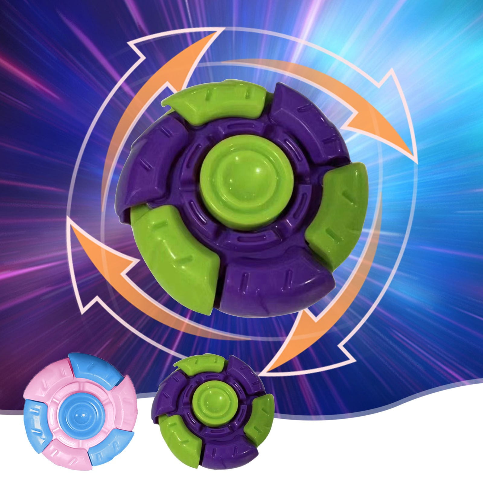 Fidget Spinner Stress Relief Toy | Portable Fingertip Anxiety Reducing ...