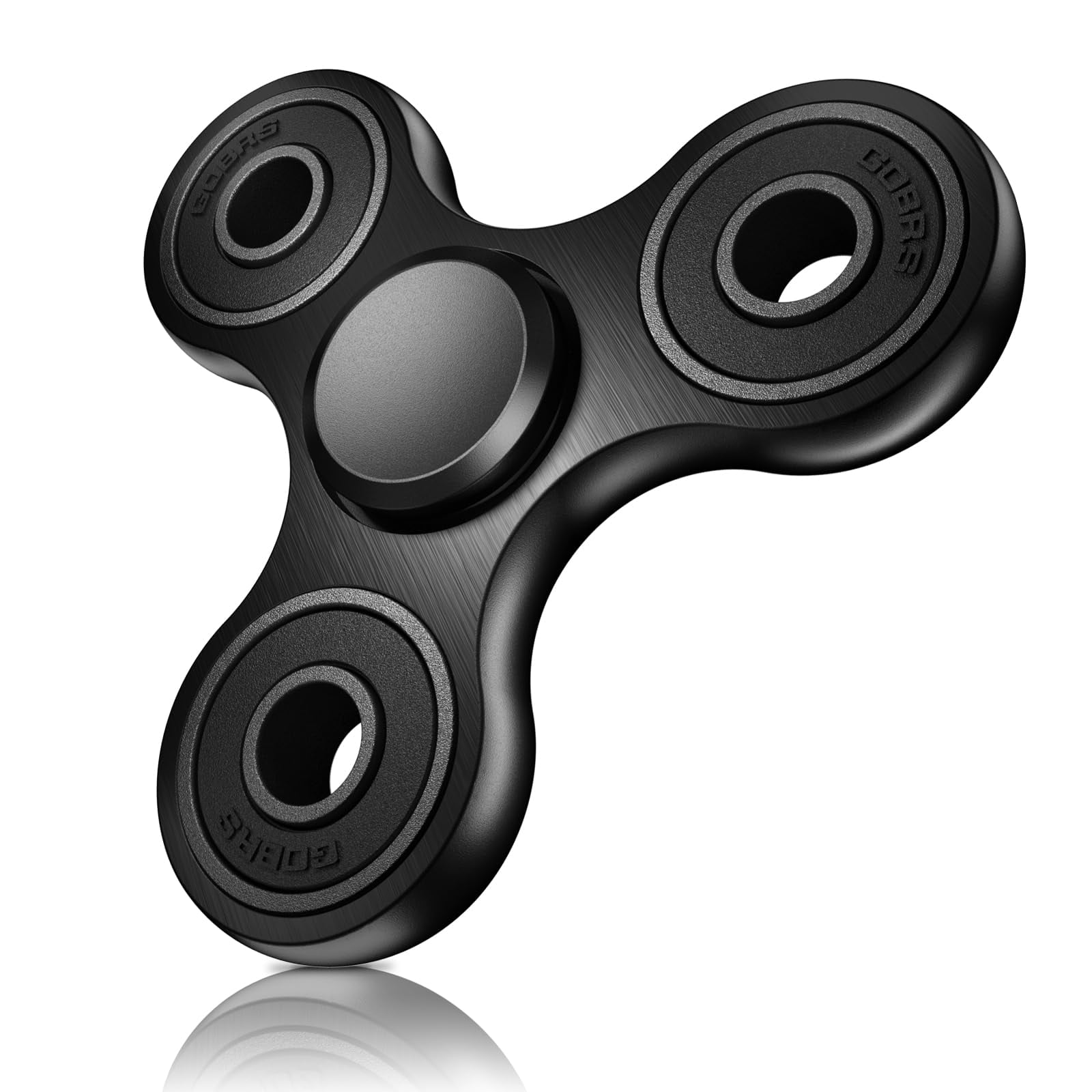 Fidget Spinners Toy, Metal Stainless Steel Bearing High Speed 2-5 Min Spins, EDC ADHD Stress ...