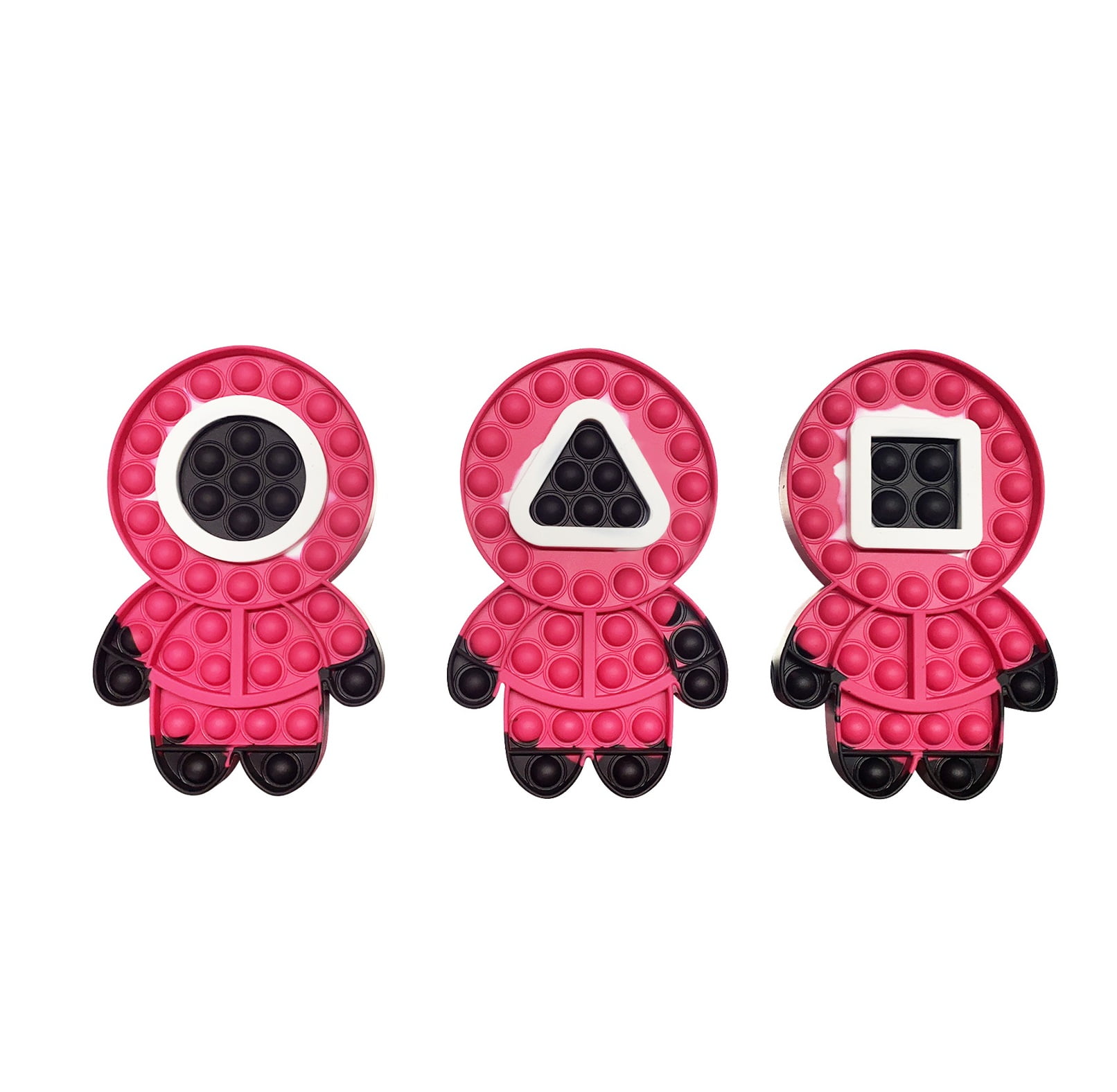 Fidget Squeeze Pad with Pop Sound, GMYLE Sensory Stress Relief Silicone ...