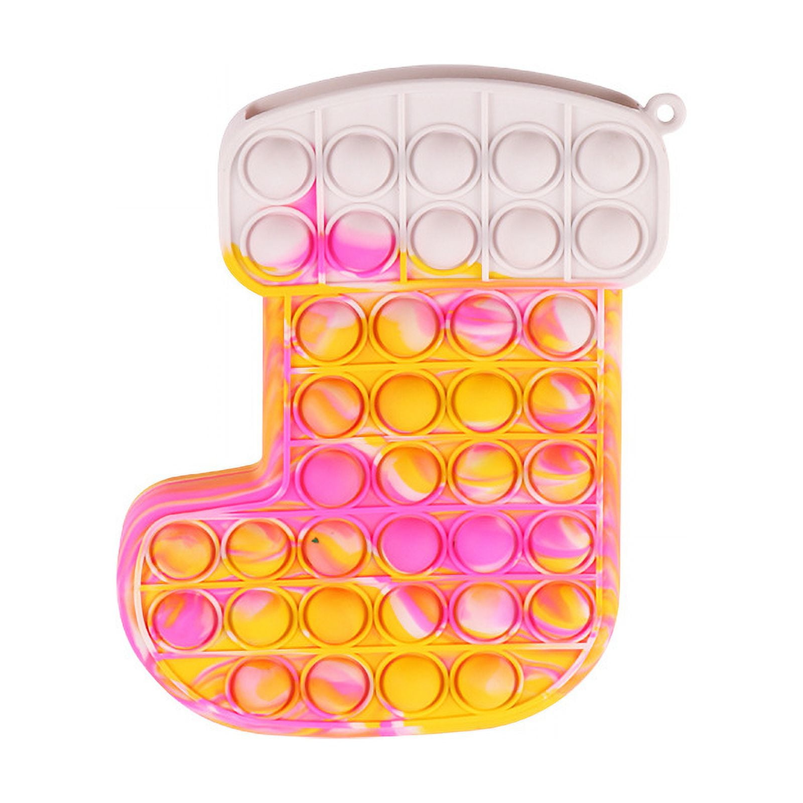 Fidget Squeeze Pad with Pop Sound, GMYLE Sensory Stress Relief Silicone ...