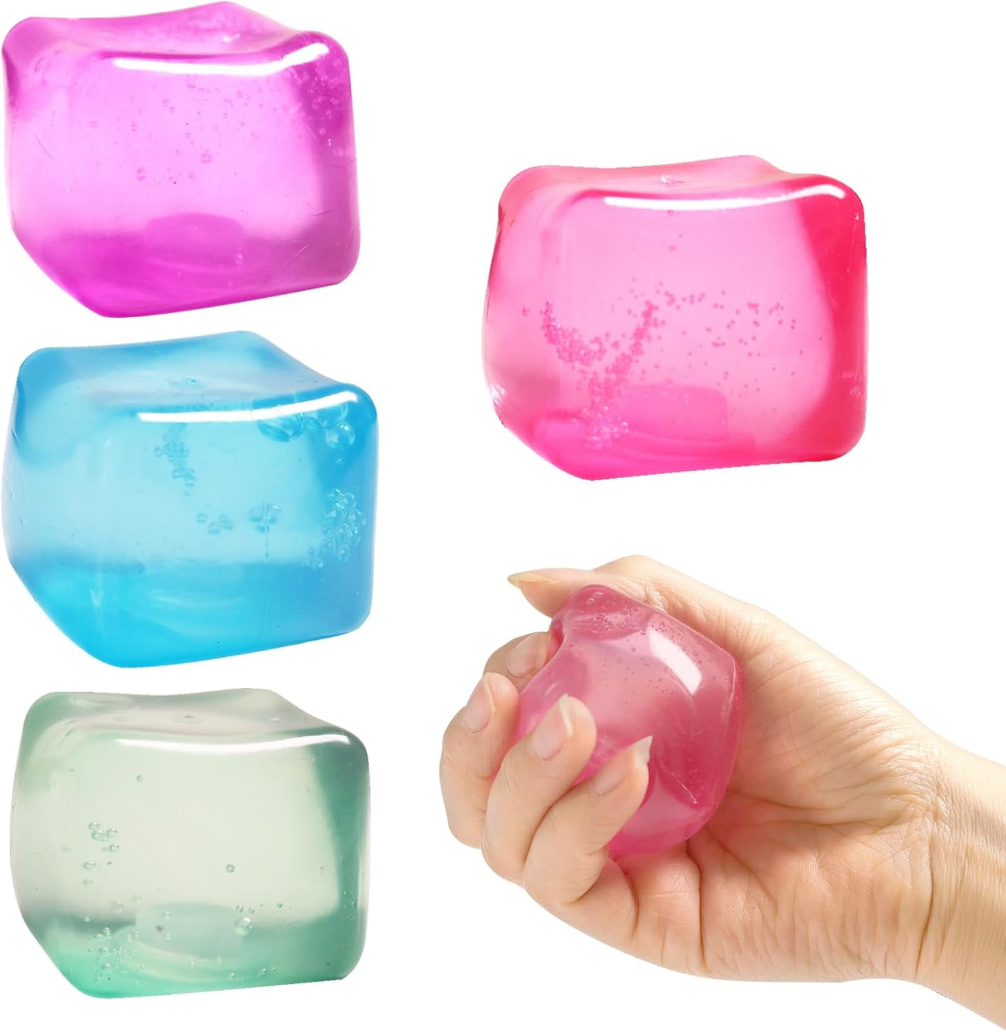 Fidget Toy Stress Cube Squishy Sensory Fidget Toys for Anxiety Stress ...