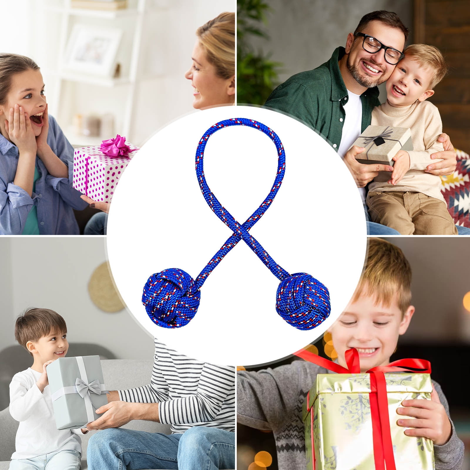 Fidget Toys for Adults, Begleri Fidget Beads, Worry Fidget Beads Spin ...