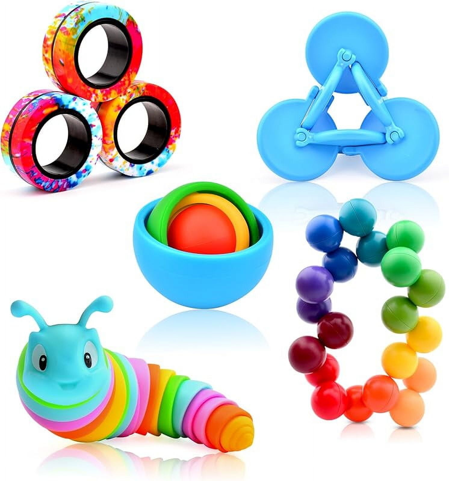 Fidget Toys Adults Pack, Sensory Toys Set for Kids 8-12 Teen Autism ...