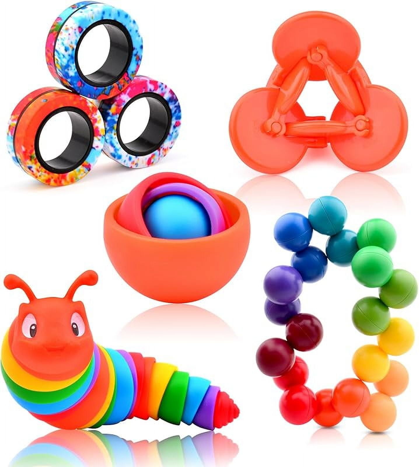 Fidget Toys Adults Pack, Sensory Toys Set for Kids 8-12 Teen Autism, Desk Toy Stress Relief ...