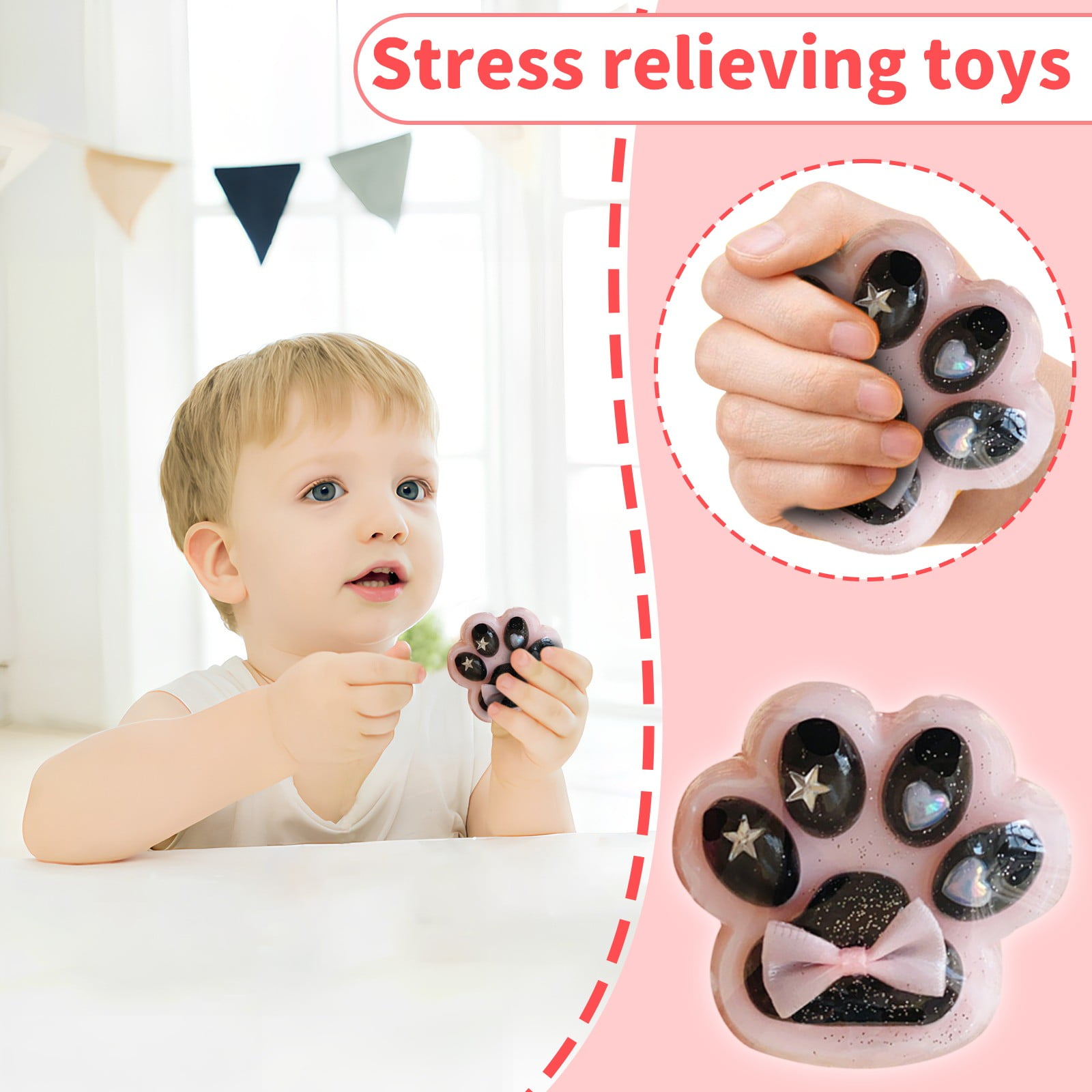 Fidget Toys Cute Cat Slow Pinching - A Girl's Heart Relaxing Tool ...