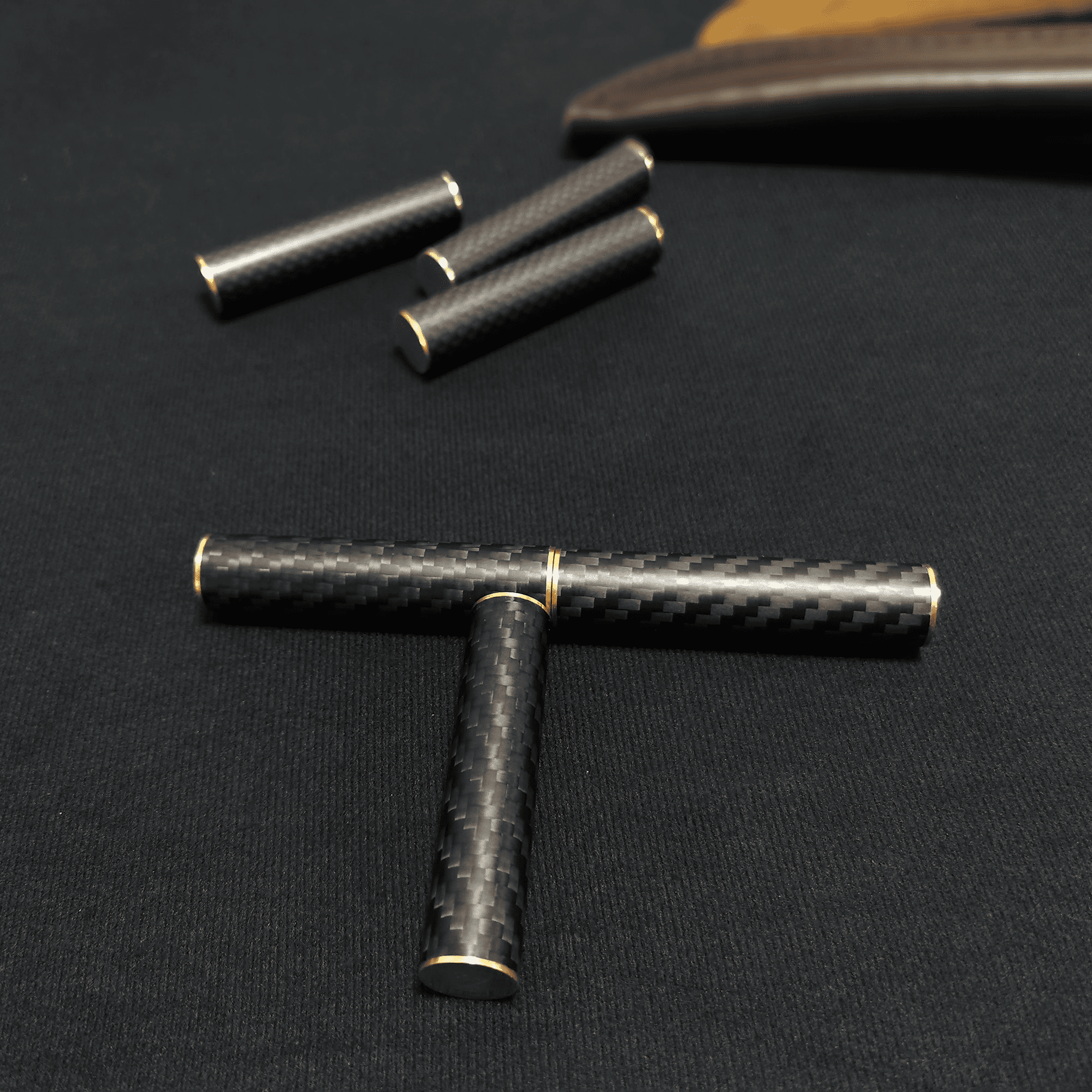 Fidget Toys EDC Slider Stress Three-section Stick Relief Toy Fingertip ...