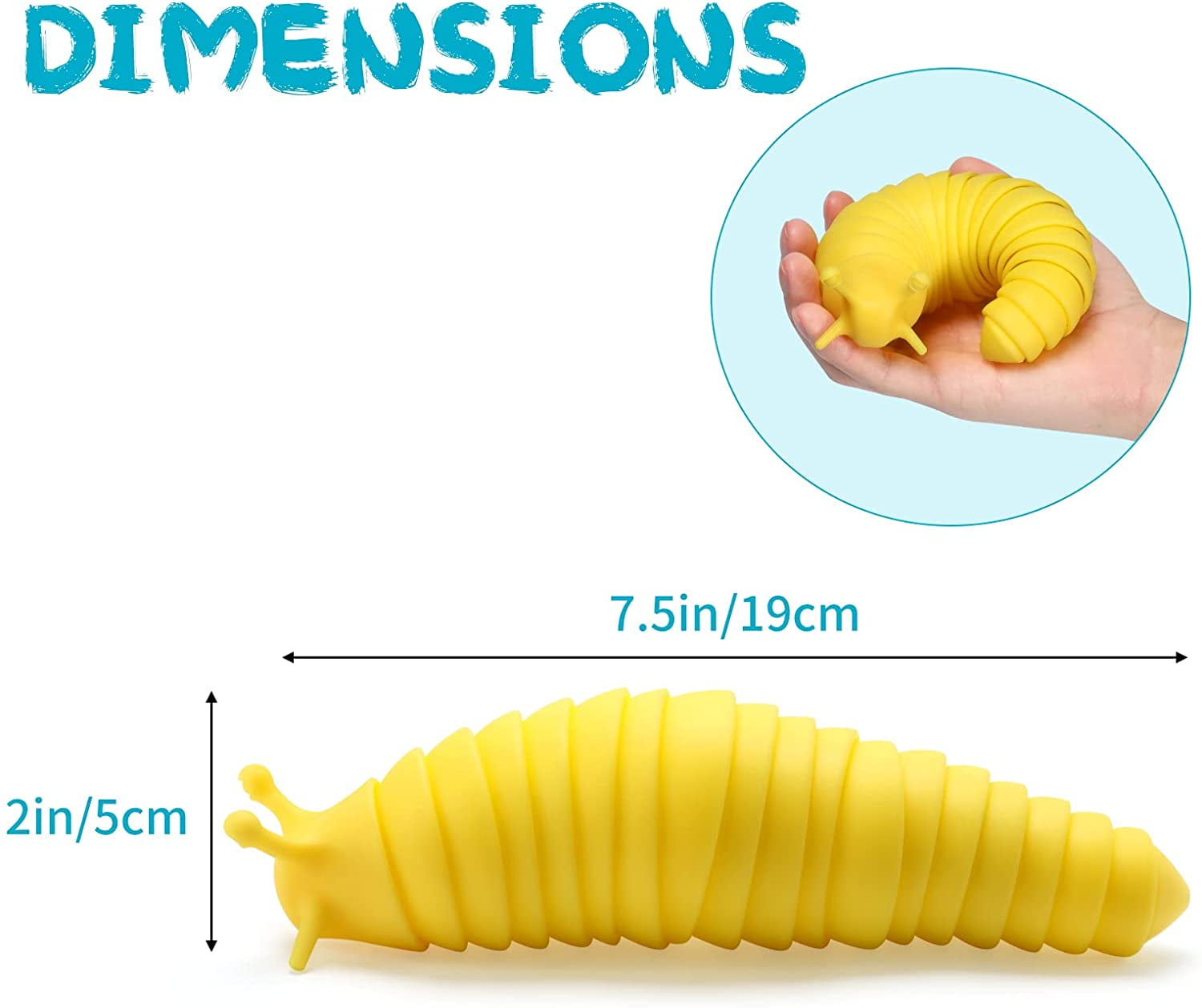 Fidget Toys Easter Basket Filler Fidget Snail Sensory Toy Stress Relief ...