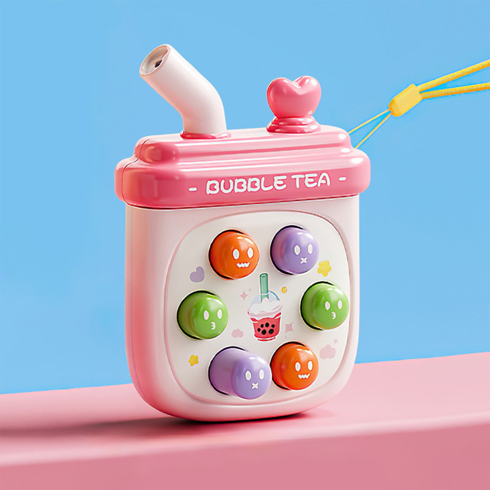 Fidget Toys Fast Push Game, Milk Tea Shape Handheld Game for Boy&Girl ...