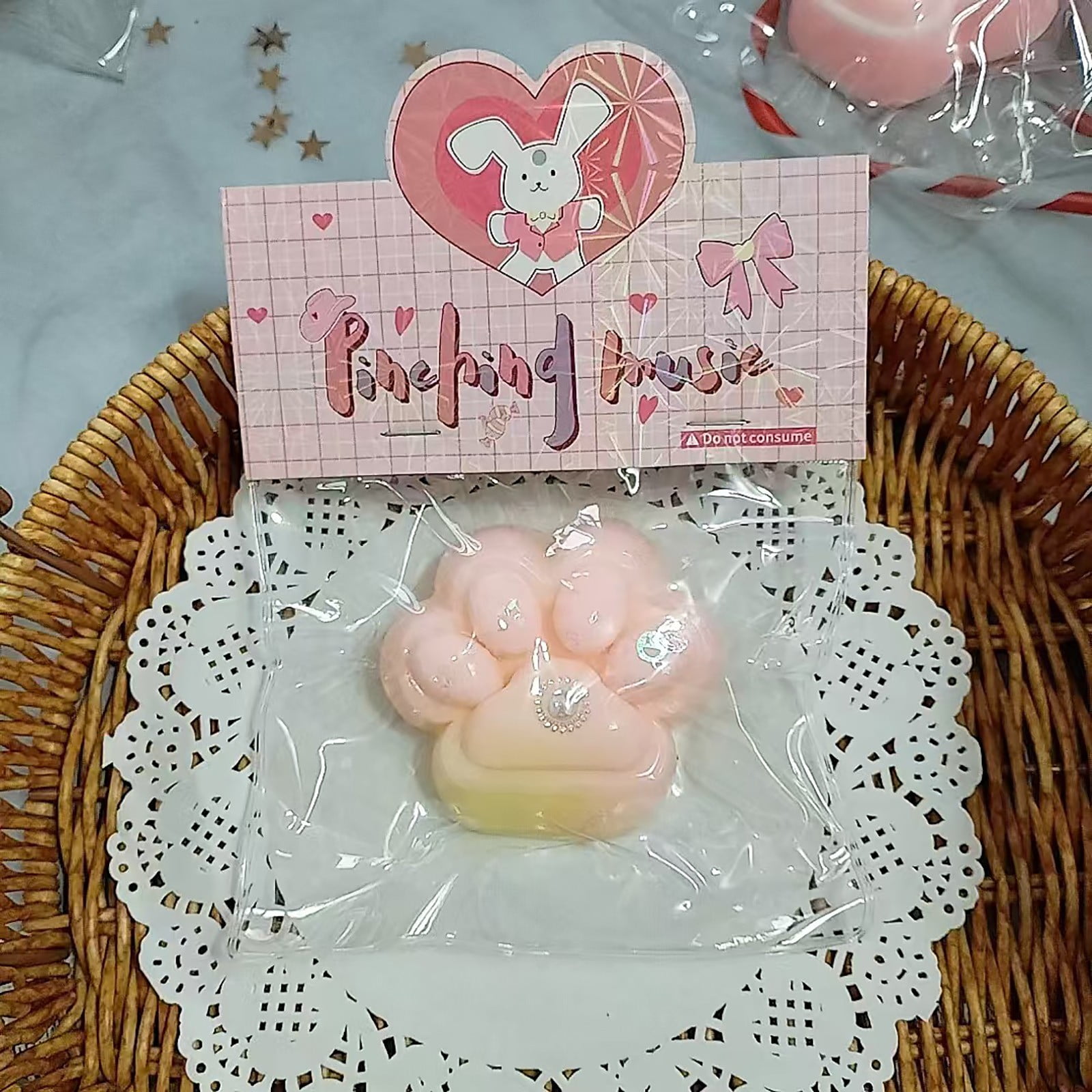 Fidget Toys Giant Super-large Transparent Cat Claws Super Soft Sticky ...