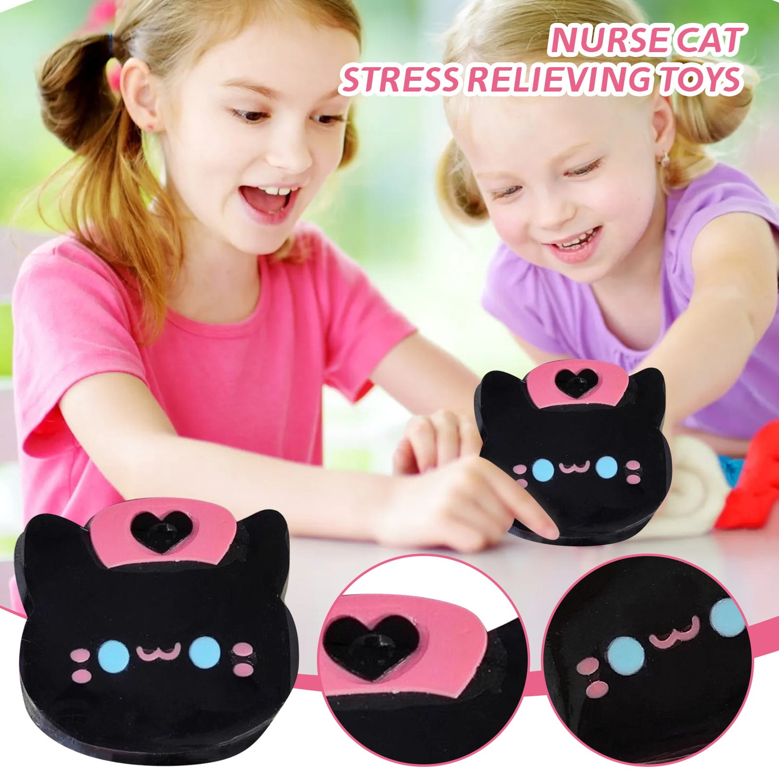 Fidget Toys High-value Pinching Cat Sweet And Cat Pinching Handmade ...