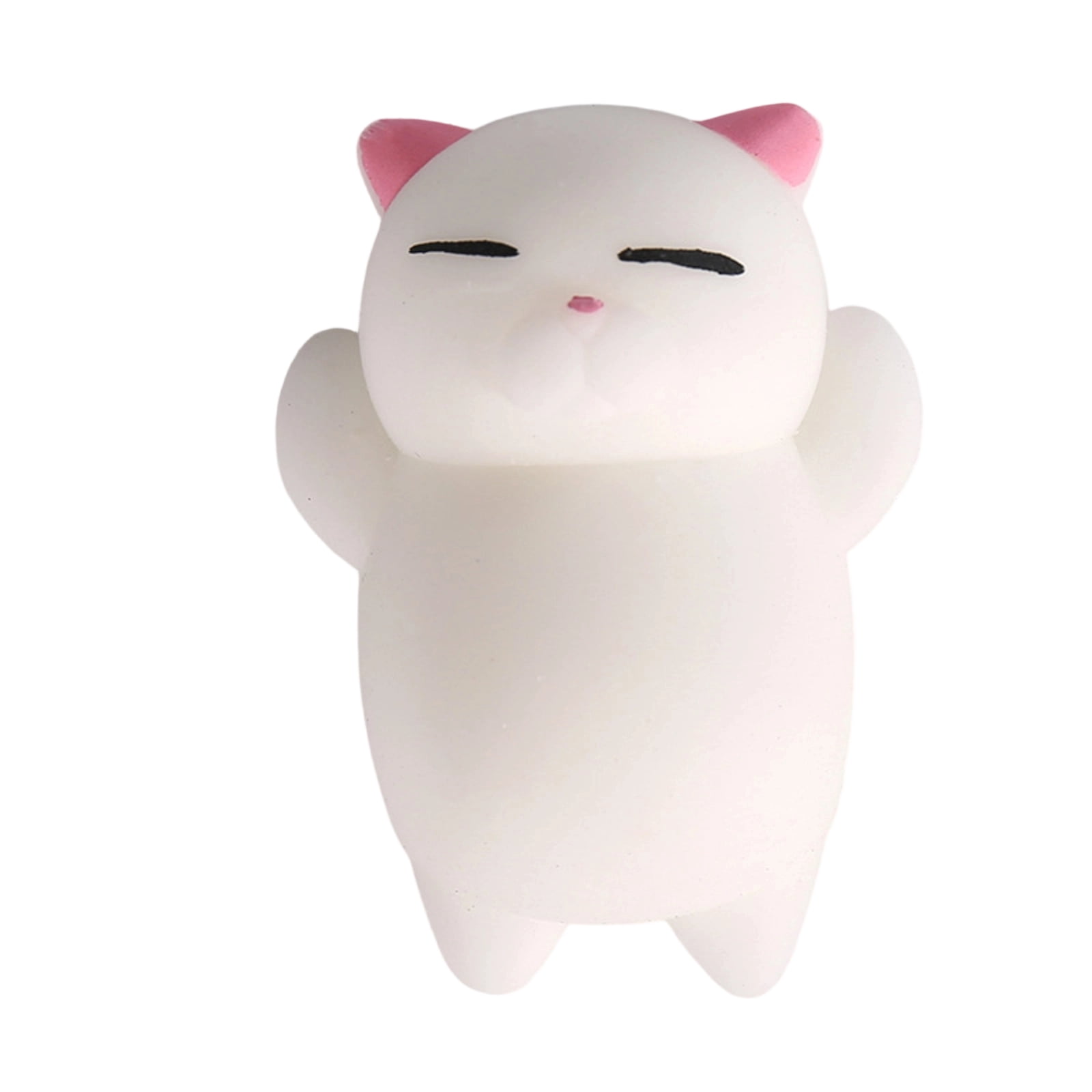 Fidget Toys,Soft Fun Pinching Cat Shape,Squish Toys,Decompression ...