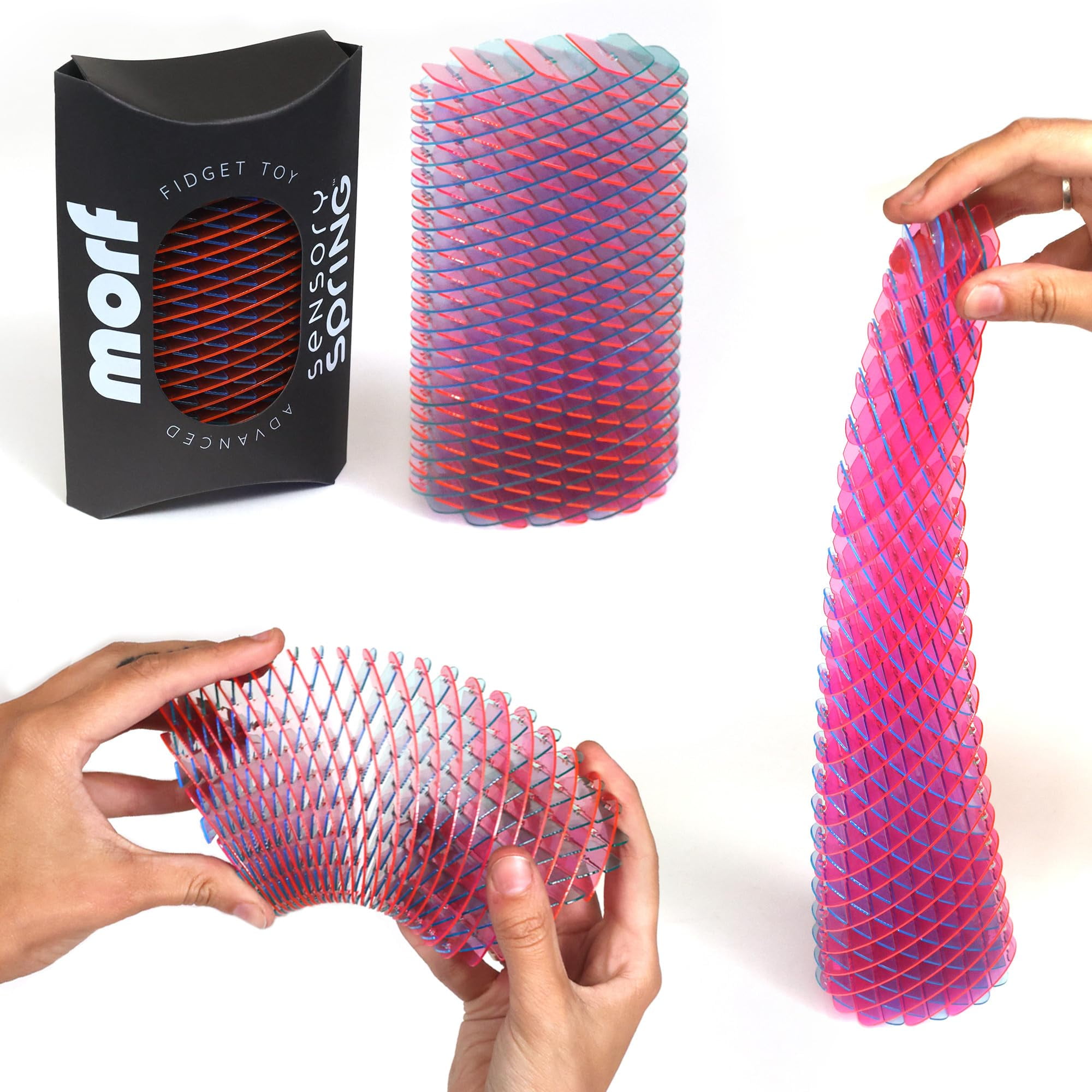 Fidget Worm Sensory Spring Berry - Bendy Elastic Fidget Toy For Kids ...