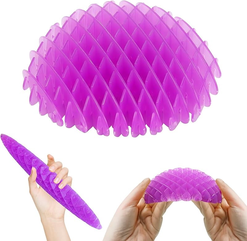 Fidget Worm Toy,Blue Worm Big Fidget Toys Adults and Kids, Funny ...